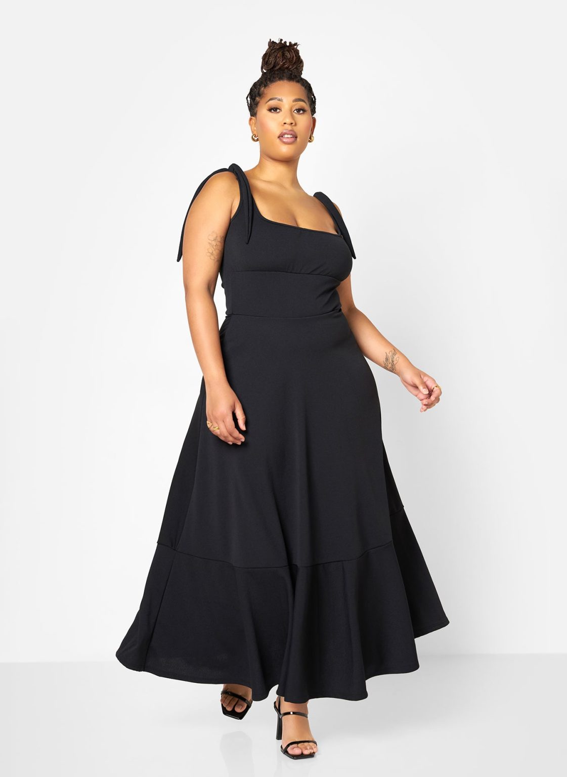 Evelyn Peasant Style Skater Maxi Dress – Rebdolls
